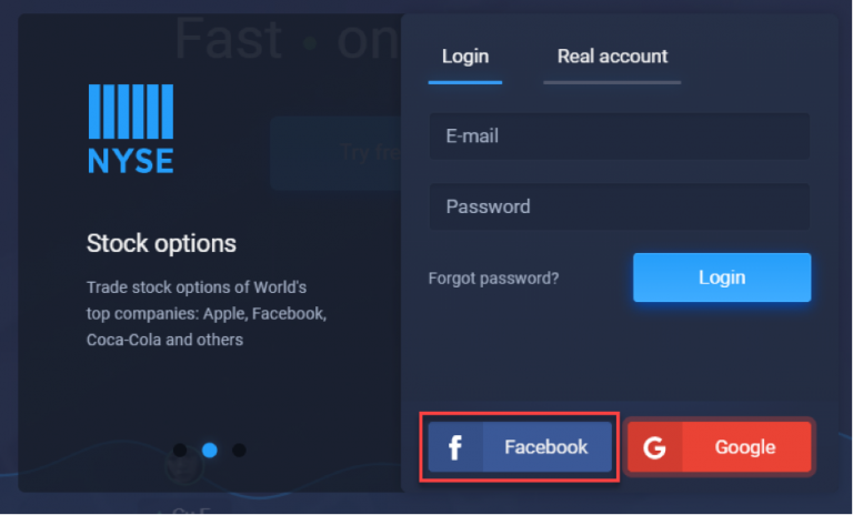 Expert Option Login Account
